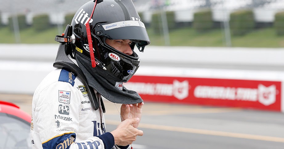 NASCAR Notes: Team Penske on front row at Pocono, Keselowski on pole