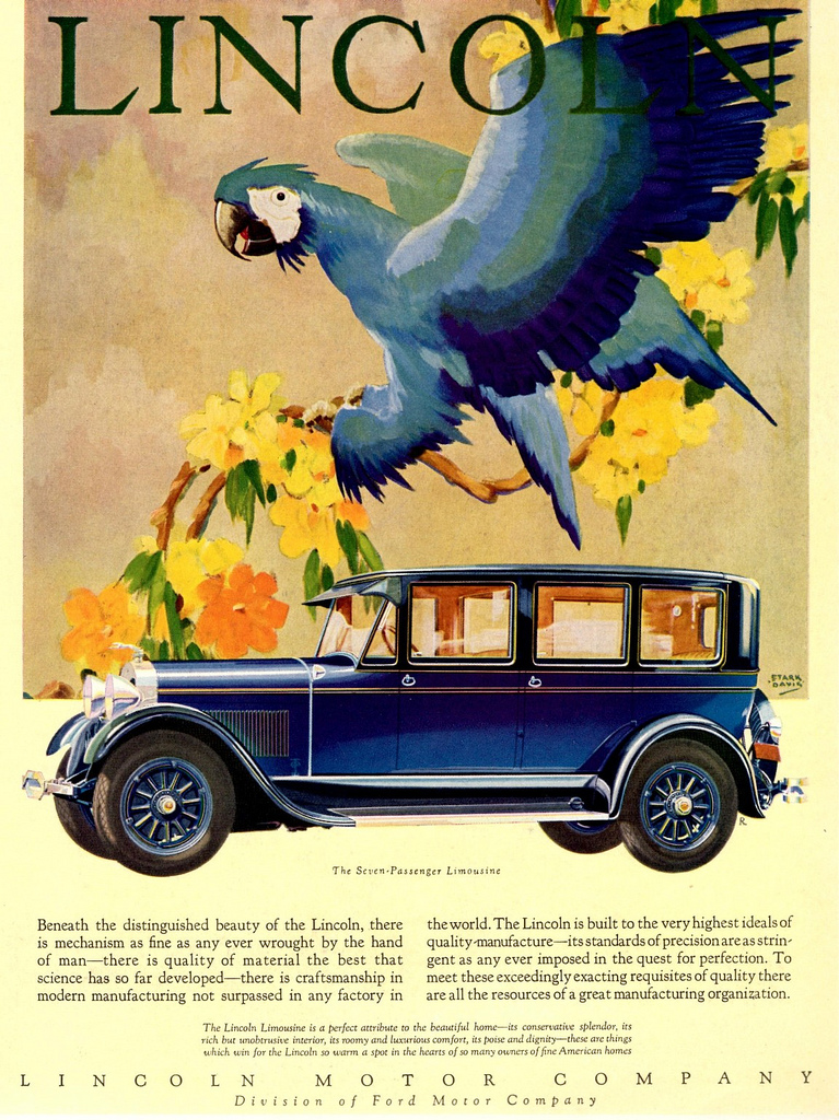 Kiwi's Angels: Lincoln "Bird" Advertising Series with Parrots