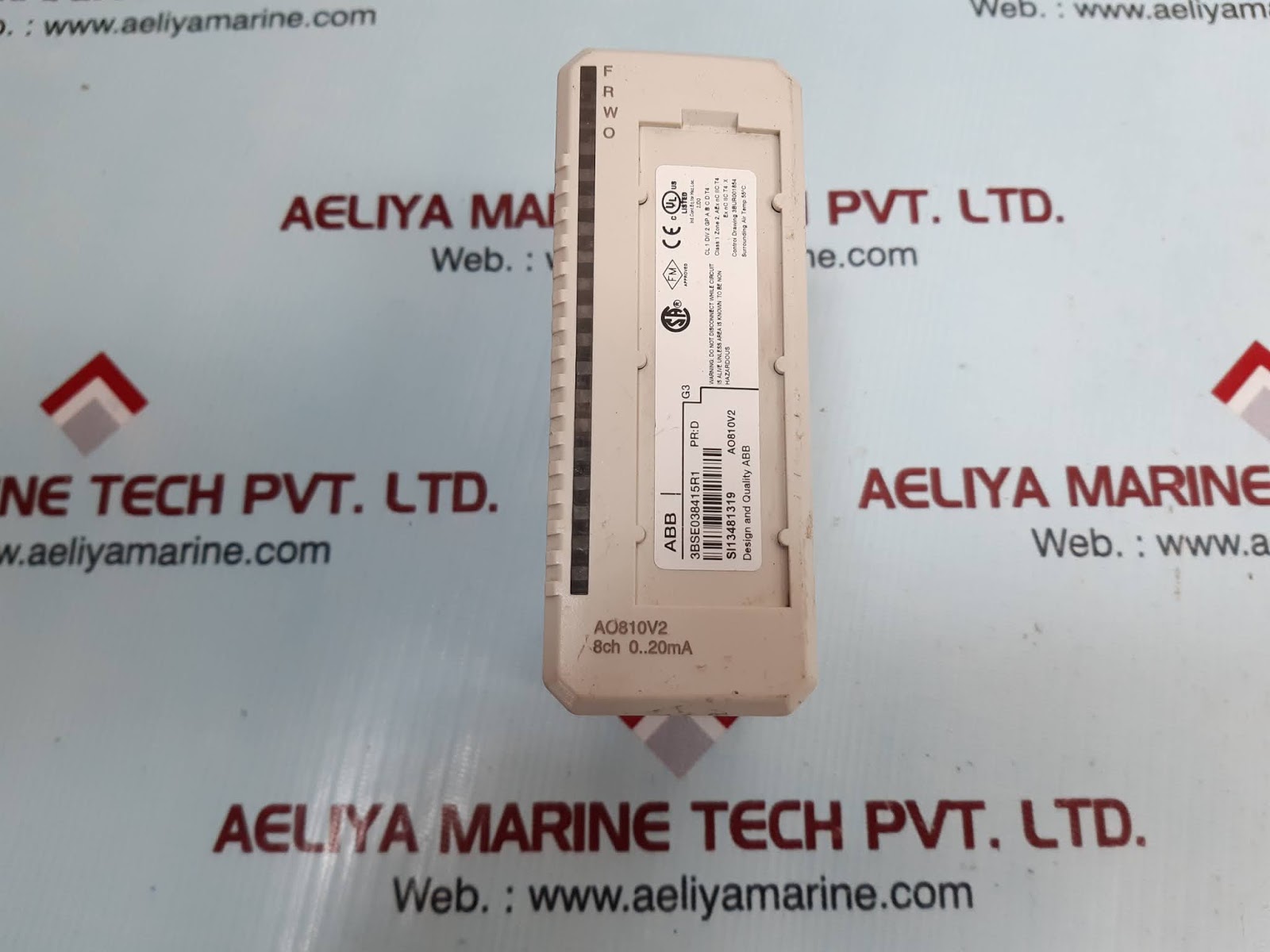 ABB 3BSE038415R1 I/O ANALOG INPUT MODULE AO810V2 - Aeliya Marine