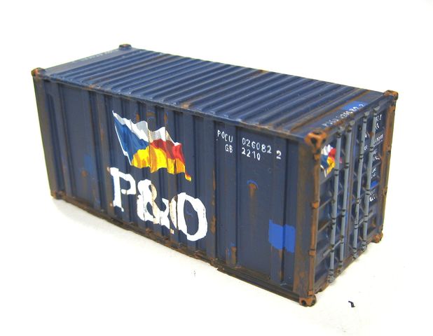 Table Terror: P&O Shipping Container
