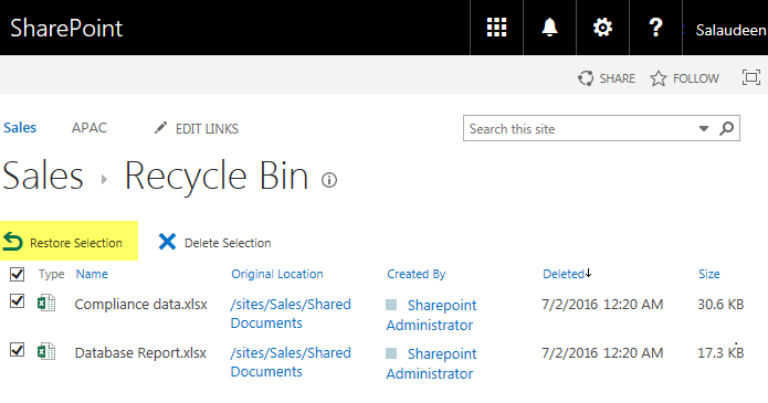 SharePoint Online Restore A Document From The Recycle Bin Using PowerShell SharePoint Diary SharePoint Online Restore A Document From The Recycle Bin Using PowerShell SharePoint Diary