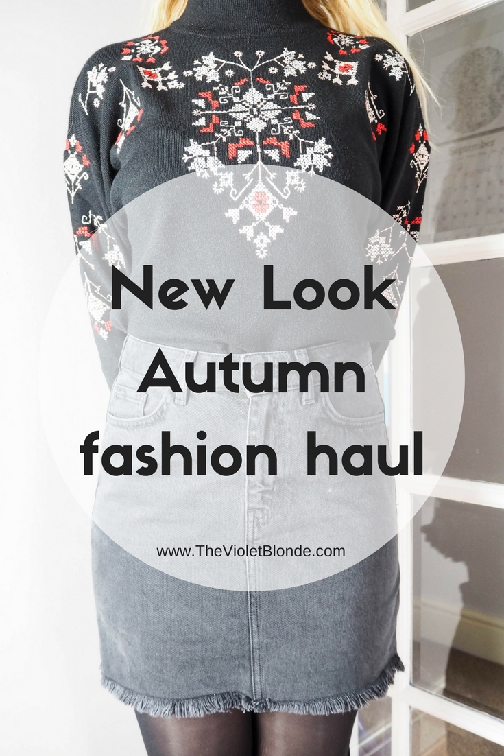 A New Look Autumn fashion haul try-on - The Violet Blonde