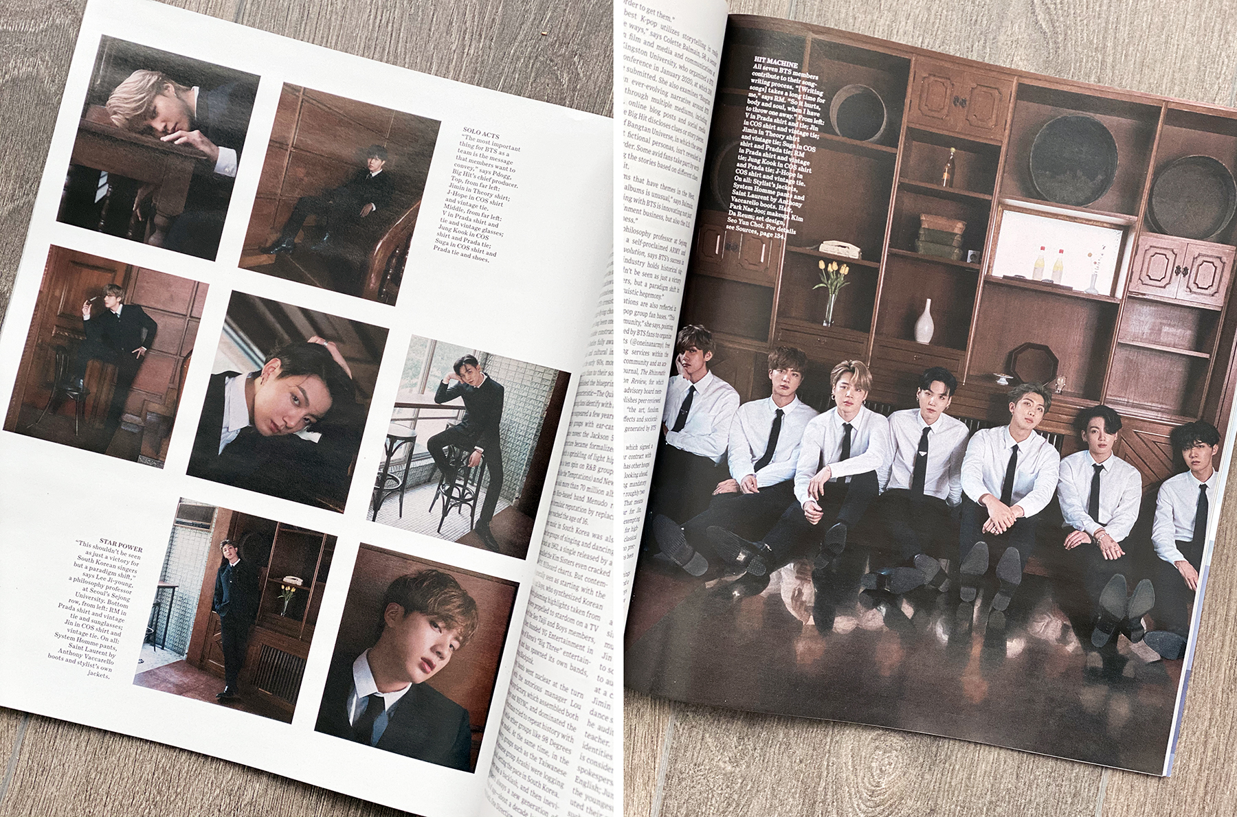 BTS for WSJ. Magazine : November 2020 — The Innovators Issue | CIRCUITS OF FEVER