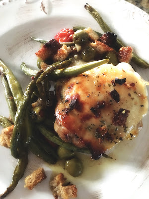 Rustic Italian Sheet Pan Chicken