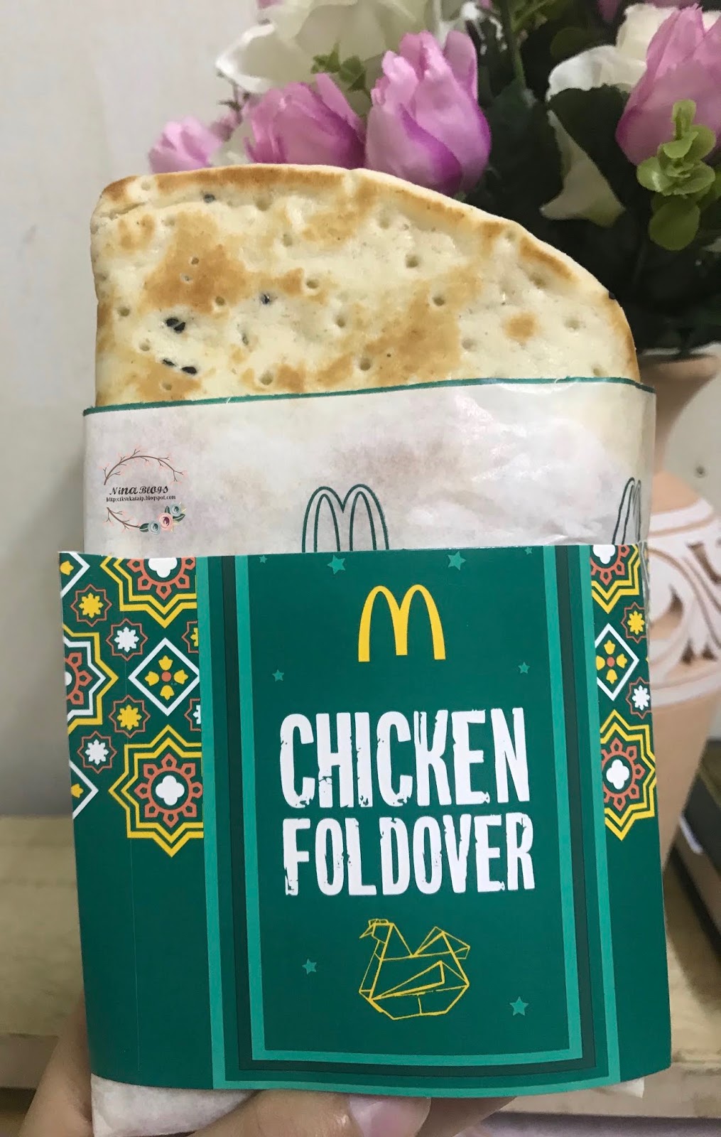 Makan Nasi Lemak McDonalds Dan Chicken Foldover | cik sukα taip