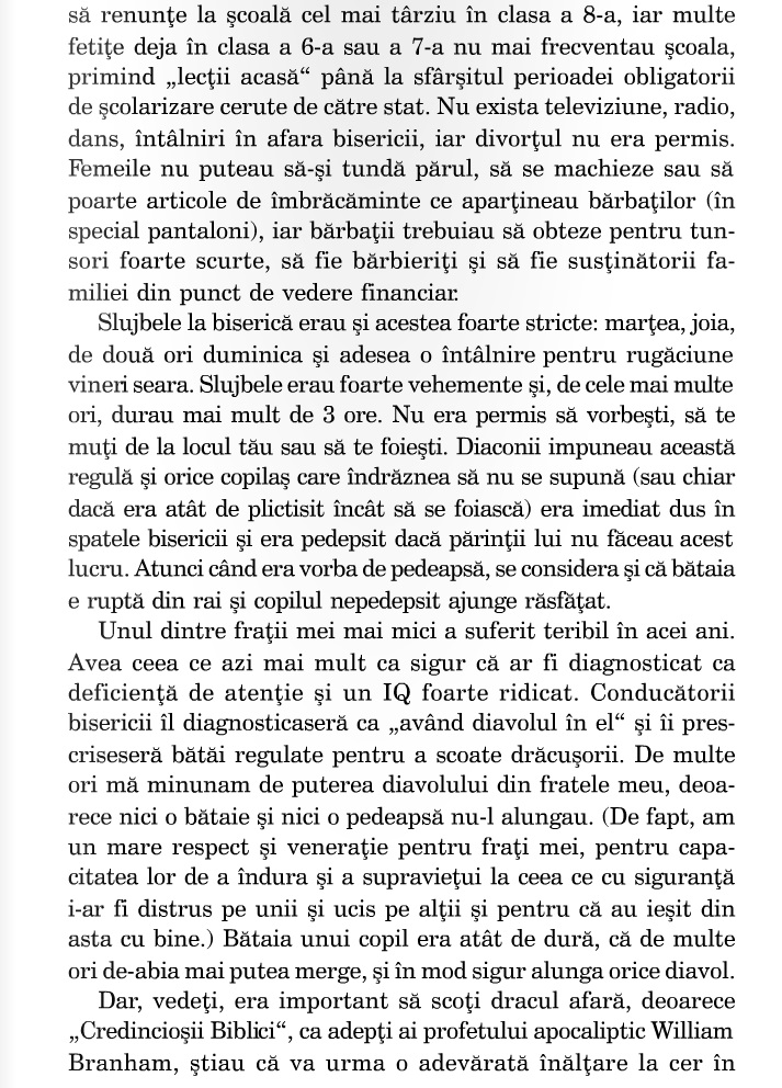 Mesajul lui William Branham: Evadati din branhamism