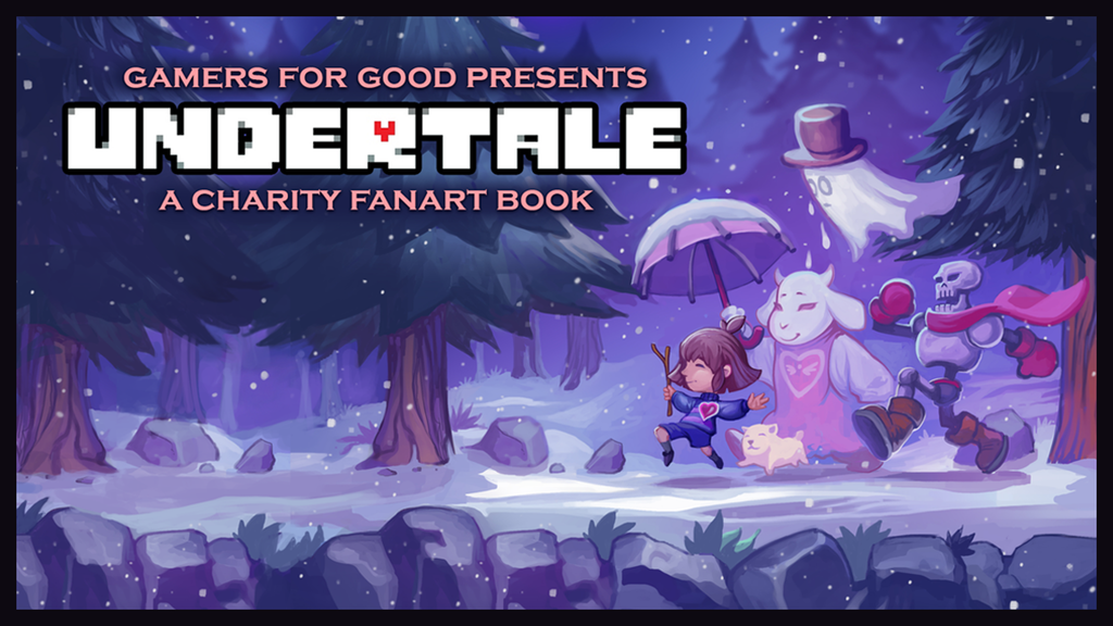 ArtBook De Undertale No Kickstarter - Teste