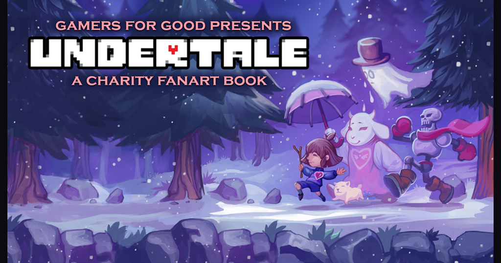 ArtBook De Undertale No Kickstarter - Teste