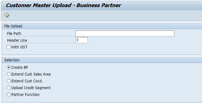 Upload Tool For Business Partners (BP) - SAP ABAP