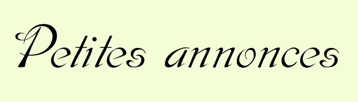 Le display et les sites de petites annonces gratuites ~ Annonce ...