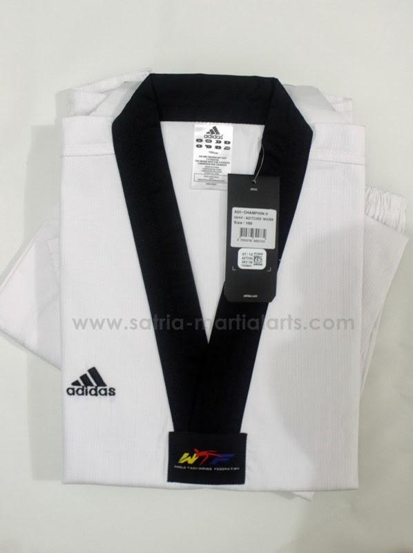 DOBOK TAEKWONDO ADIDAS CHAMP 2 | ADIDAS MARTIAL ARTS INDONESIA