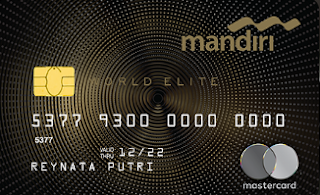 Mandiri Mastercard World Elite Kartu kredit tertinggi Indonesia - Kartu ...