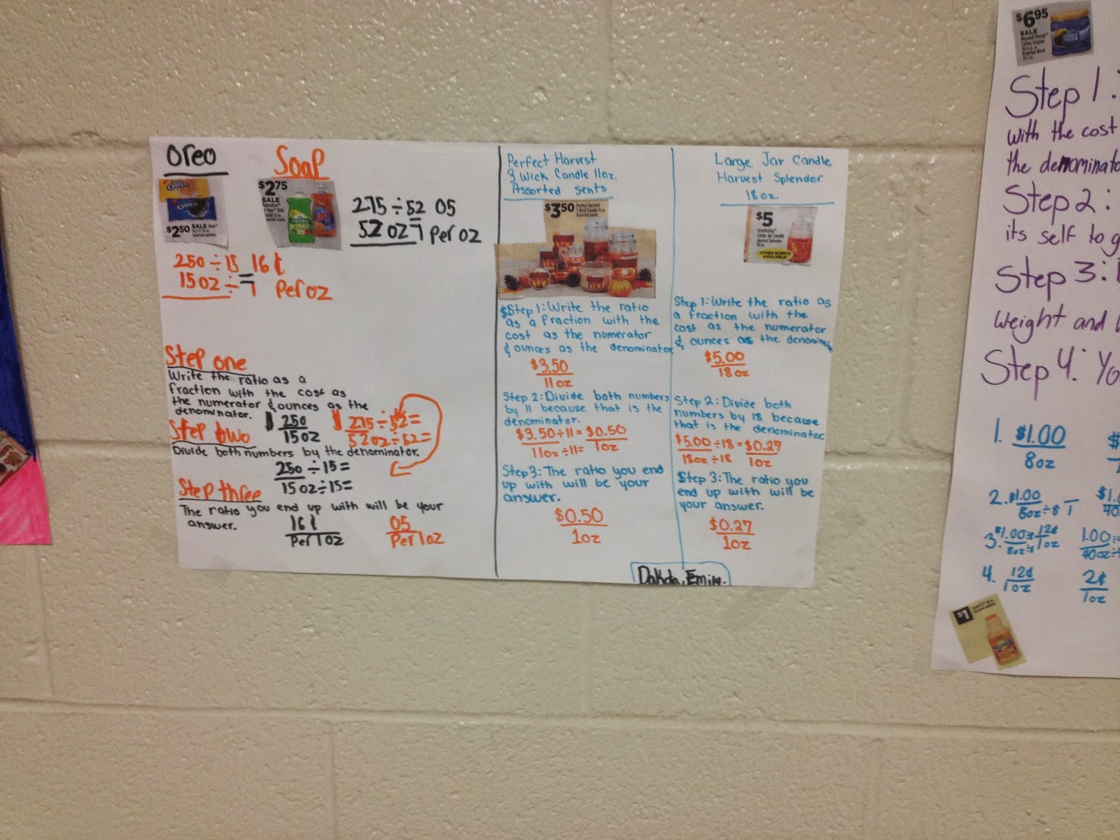 The Classy Teacher: The One With Unit Rates