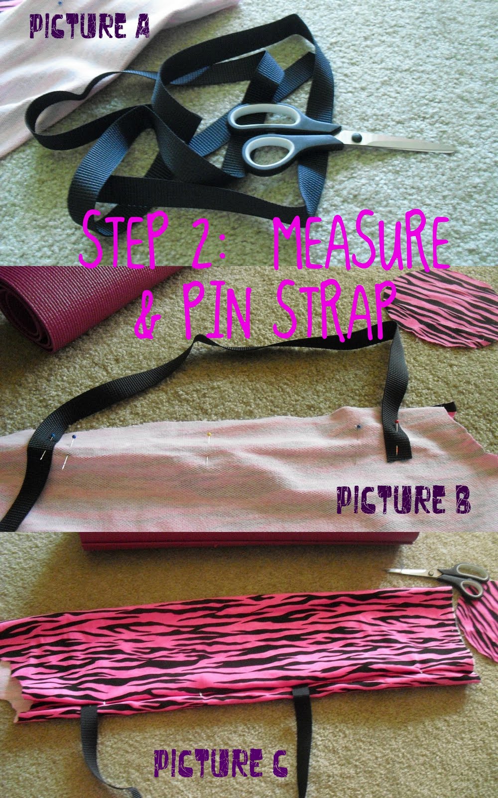Attack of the Hungry Monster: How To Sew A Yoga Mat Bag