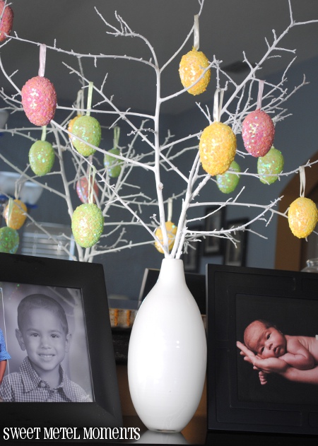 Sweet Metel Moments: Tutorial - Easter Egg Branches Display