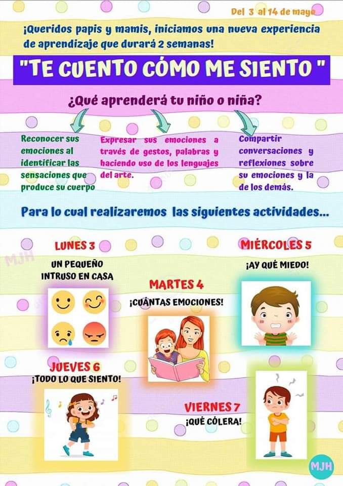 APRENDO EN CASA: Te cuento como me siento: Un viaje por las emociones ...