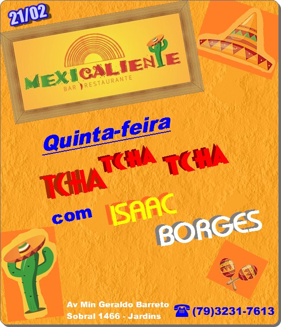 Blog de Isaac Borges: Quinta do Tcha Tcha Tcha