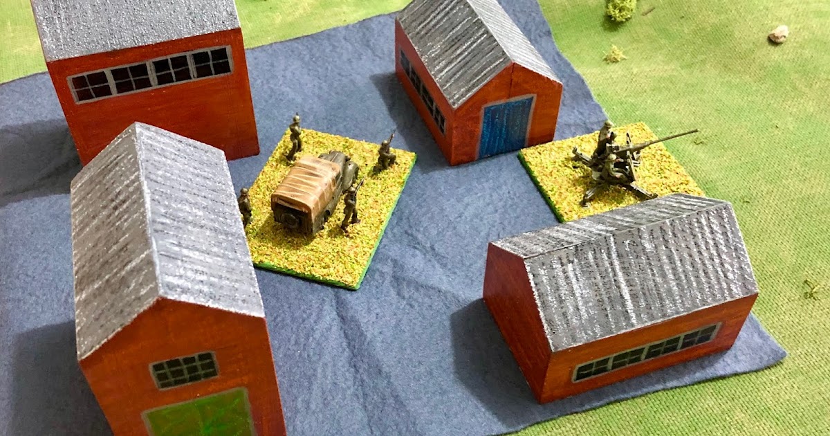 Grid based wargaming - but not always: Wooden block warehouses and ...