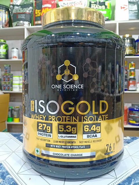 One Science Iso Gold Whey Protein, 2.27 kg, 76 Servings - NCRFS