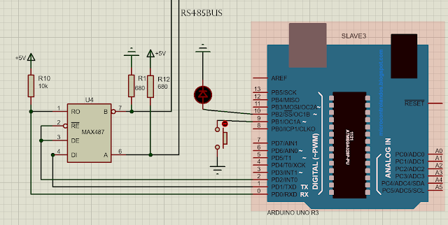 Connect multiple Arduino using max487 and RS-485 bus/Mod-bus/Arduino ...
