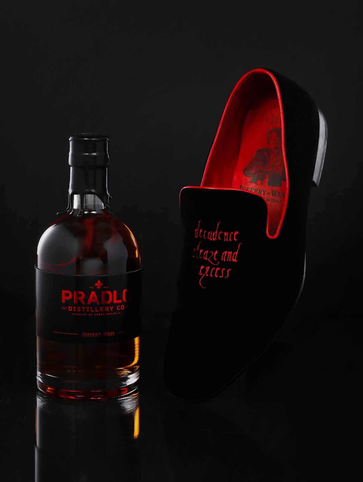 Pradlo Distillery 25 yr single malt – Jeffery West Edition – Packaging ...