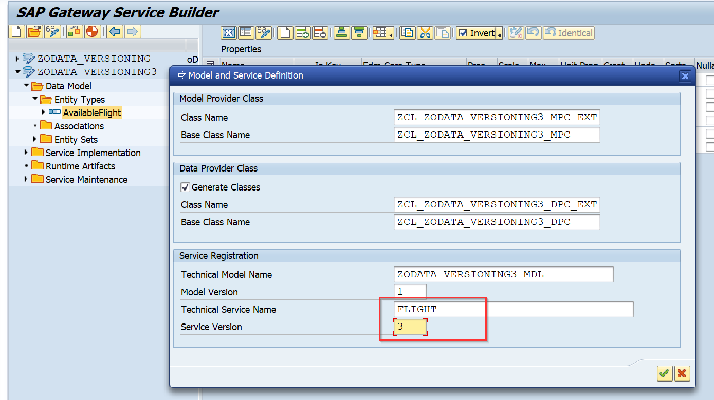 SAP ABAP Central: OData Versioning