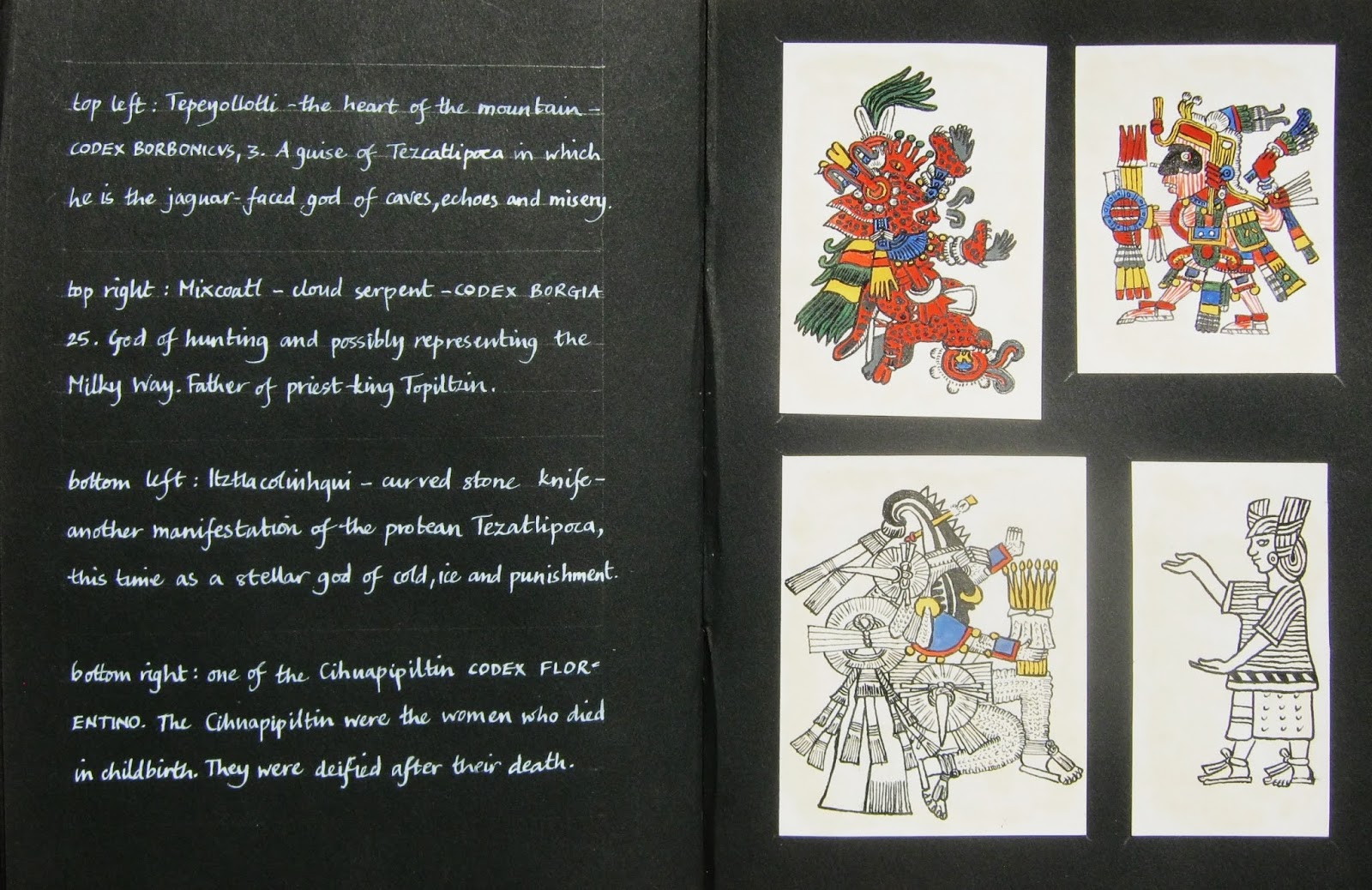 Exeter Working Papers in Book History: The Aztec pantheon, as depicted ...