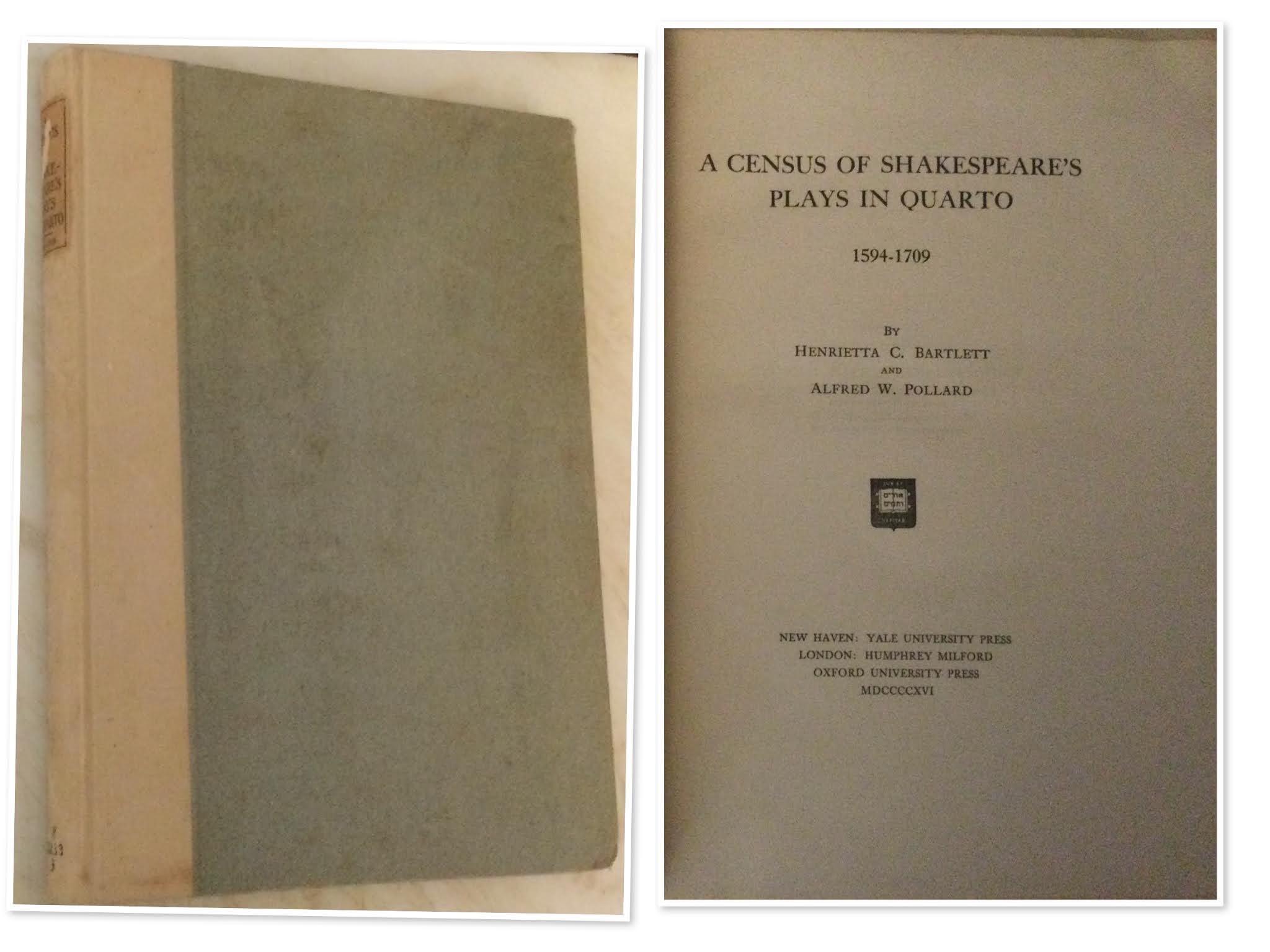 My Sentimental Library: Alfred W. Pollard: The Man, His Books, and His ...