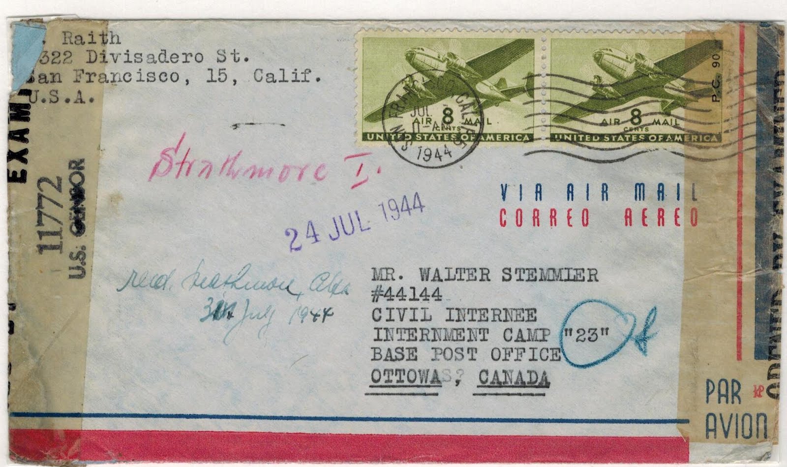 Postal History Corner