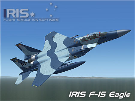 .:FS the Brothers: Iris F-15 Eagle (FSX)