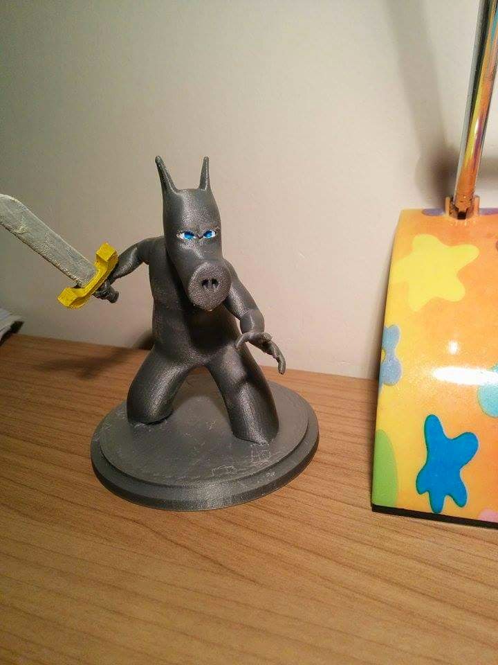Cerebus the Aardvark - the movie: What Cerebus 3D Printed Model!