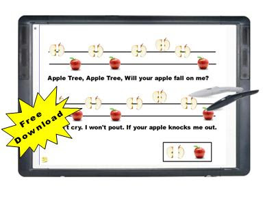 Music with Mrs. Dennis: Flipchart Download: Apple Tree, Apple Tree