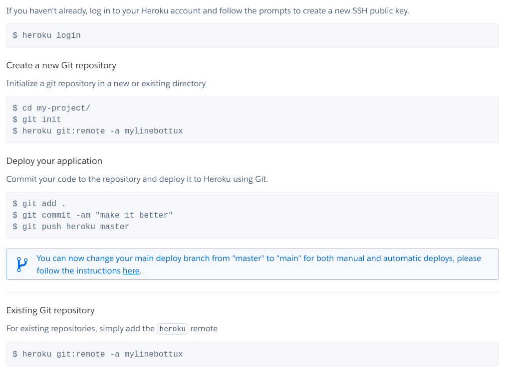 Python • 無限: 初始化 LineBot 專案