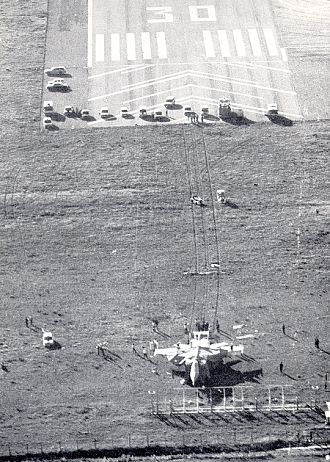 USSR defector, Viktor Belenko's MiG 25 Foxbat, lands in the Japanese ...