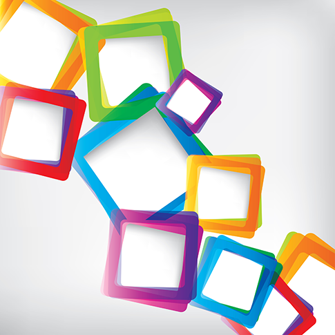 Marcos y fondos modernos | Vector Clipart