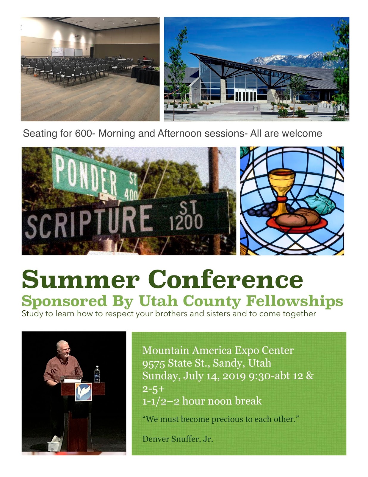 To The Remnant: Summer Conference