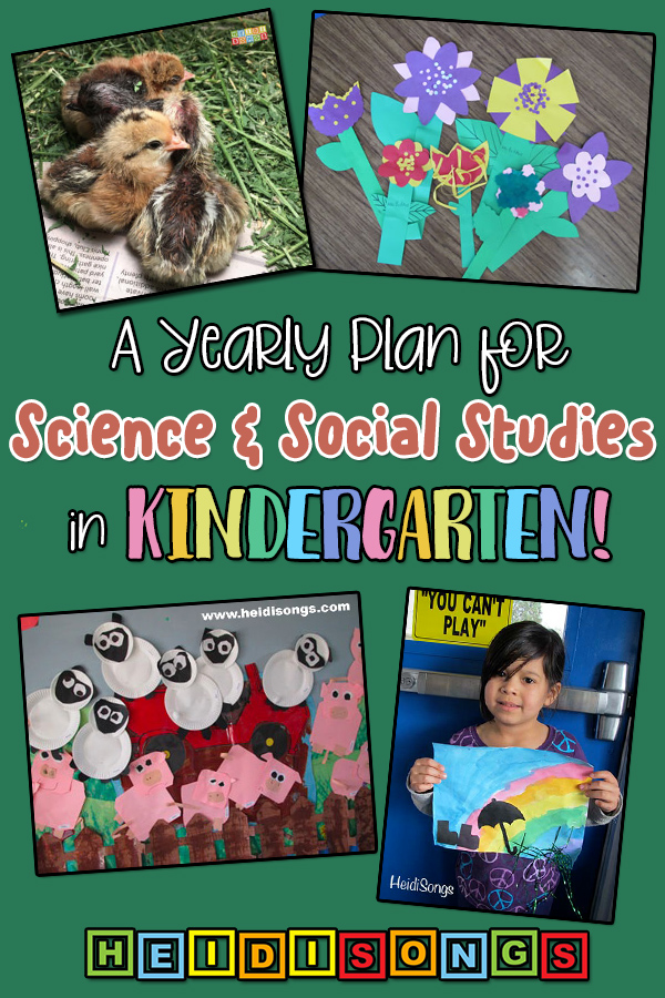A Yearly Plan for Science & Social Studies in Kindergarten