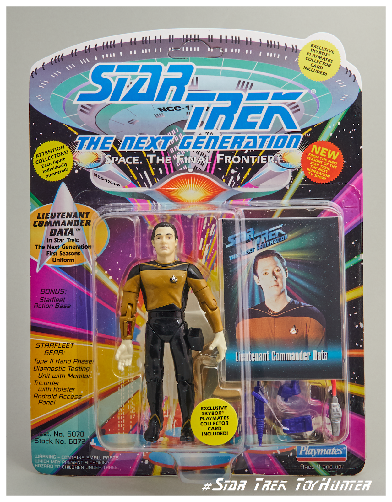 Star Trek Toyhunter: 6072 Lt. Com. Data in First Season Uniform