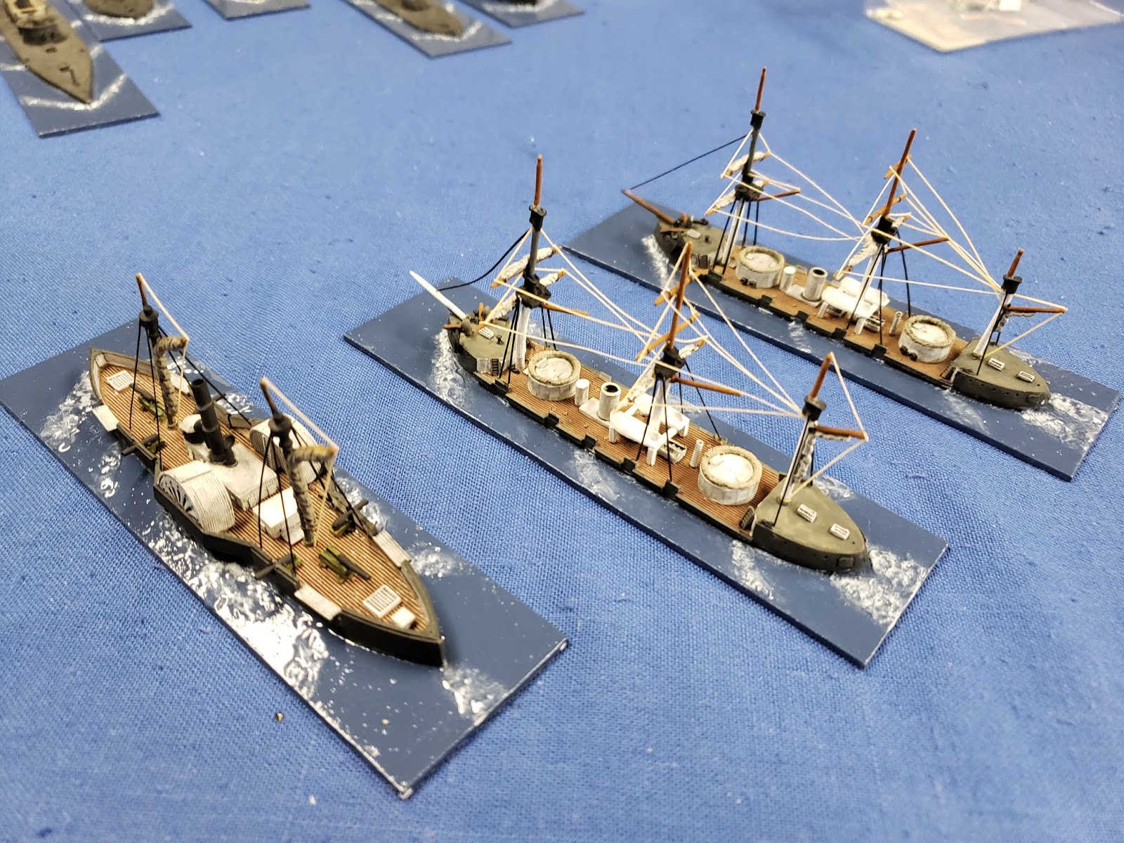 Anton's Wargame Blog: Ironclads completed at last