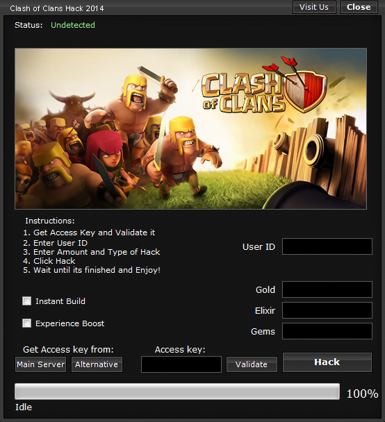 Cheat For Clash Of Clans