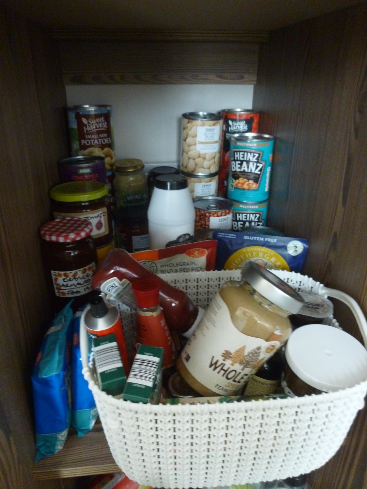 A Smaller and Simpler Life: Sorting Out the Food Stash - Part One
