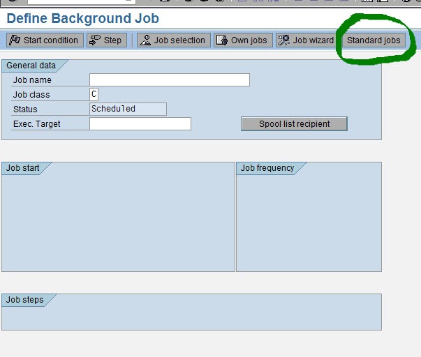 Sap Basis Tutorials How To Schedule Basis Standard Jobs