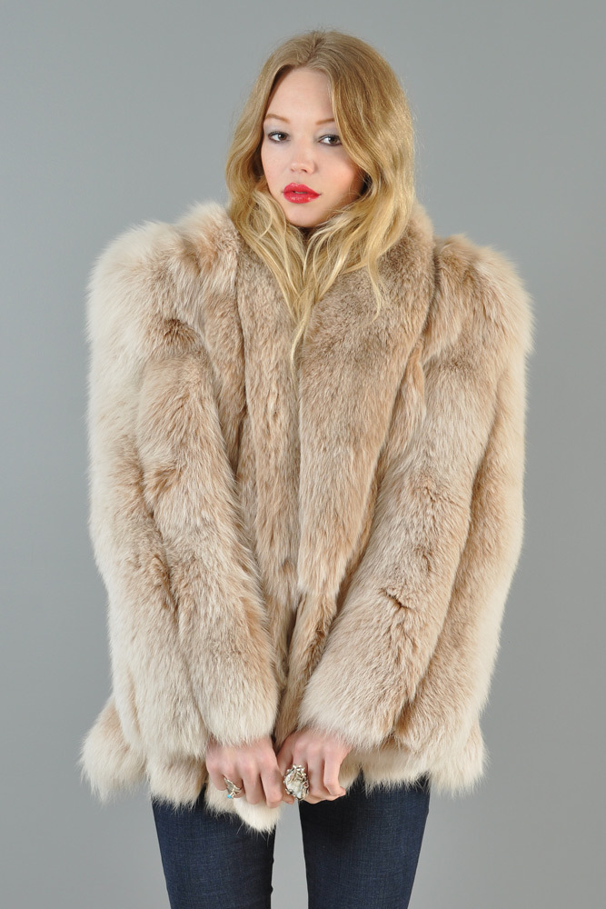 Wardrobot™: 1980's Fox Fur Coat