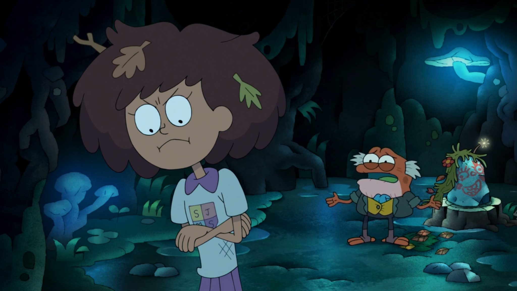 Unfunny Guy Talks About Funny Show: Amphibia Review: Ivy on the Run ...
