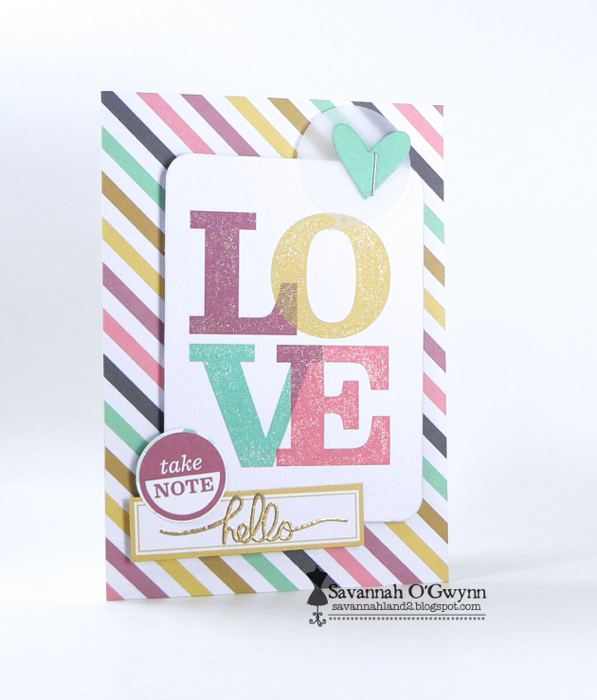 savannahland 2: Paper Smooches SPARKS Feb. Anything Goes (wk3) challenge