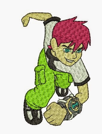 download designs BEN 10 machine embroidery ~ download free designs ...
