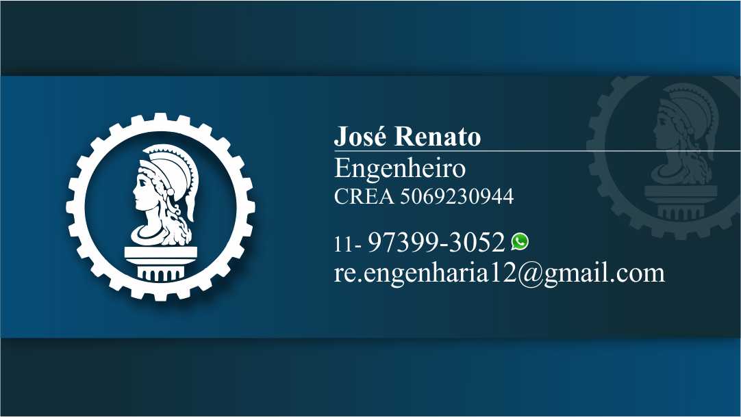 LL Design Gráfico: cartão visita engenheiro