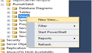 Cara Membuat View Pada Database di SQL Server Management Studio ...