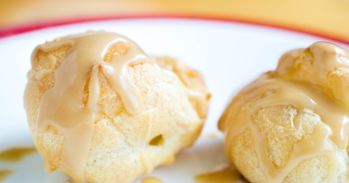 Smart Cookie: Maple Cream Puffs with Maple Glaze
