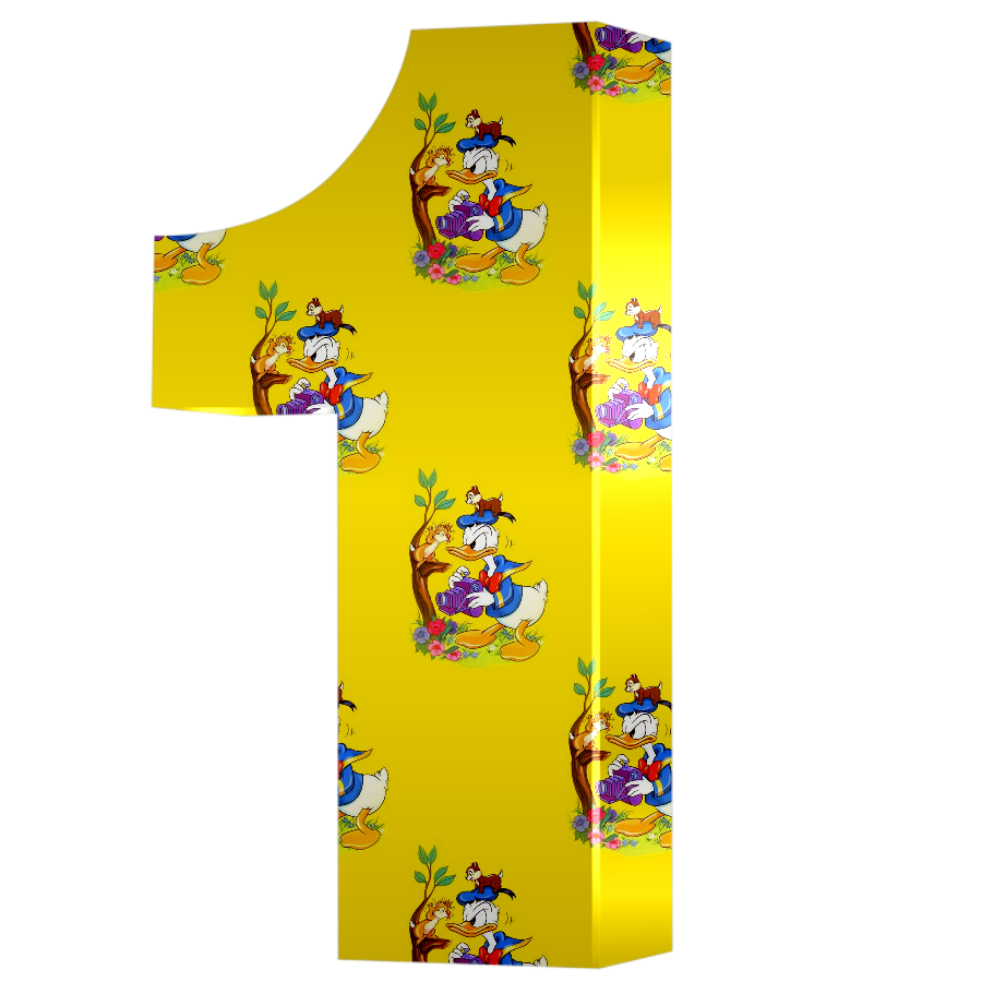 Monica Michielin Alfabetos: DONALD DUCK YELLOW TEXTURE SEAMLESS ...